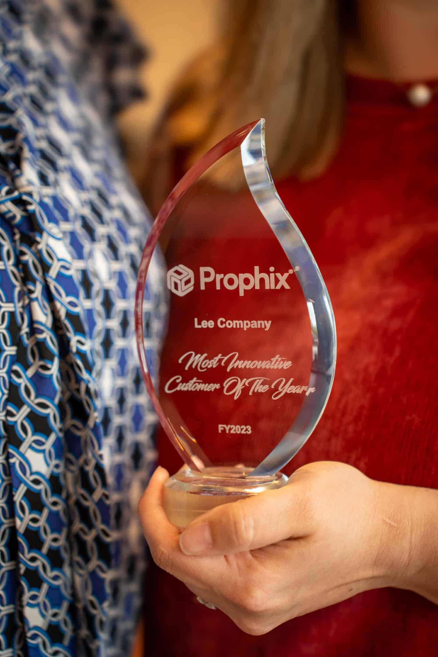 "Most Innovative Prophix Customer of the Year" Award